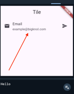 List Tile in Flutter : Let's Customize List Tiles - BigKnol